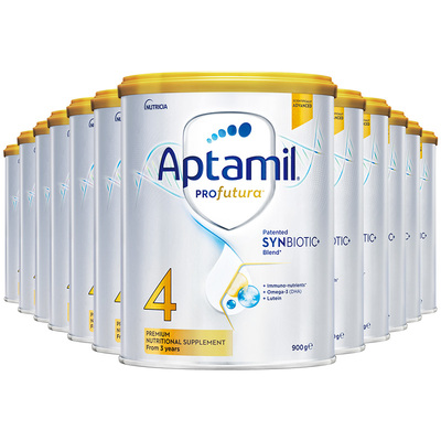 爱他美白金澳洲版4段12罐装