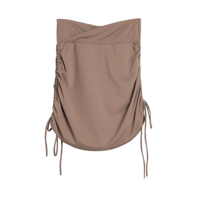 速干透气假两件运动裙裤