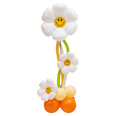 儿童生日场景布置装饰雏菊气球