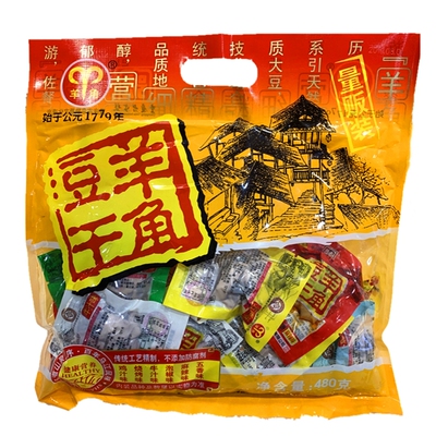 羊角豆干重庆量贩装480g羊角豆干