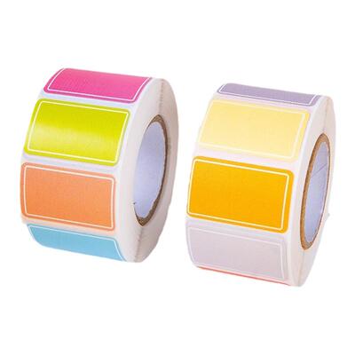 彩色防水自粘标签贴纸标识不干胶