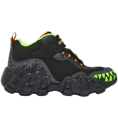 【TOP】SKECHERS斯凯奇儿童鞋LIGHTED运动休闲鞋400118L-BKLM