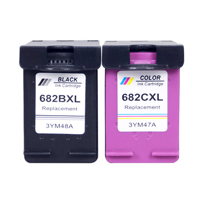 适用惠普682墨盒Deskjet 1216 2776 2778 2779 2336 2335喷墨打印机墨盒4175 4176 6078 6478可加墨水HP682XL