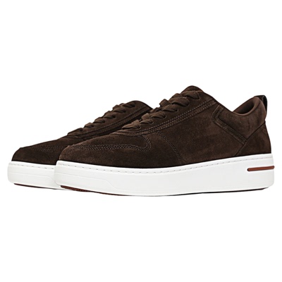 复古反绒老钱风男士休闲皮鞋