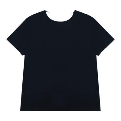 ROEYWANG链条装饰t恤天丝棉短袖