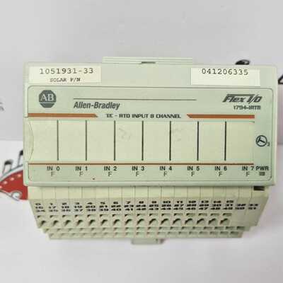 ALLEN-BRADLEY 1794-IRT8 MODULE T/C RTD INPUT 8 CHANNEL  (FAS
