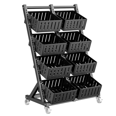 超市货架家用蔬菜零食置物架