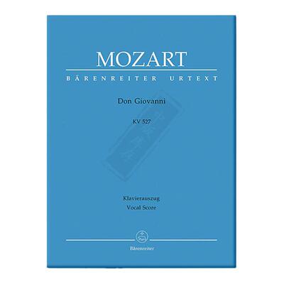 莫扎特唐璜两幕歌剧K527声乐总谱