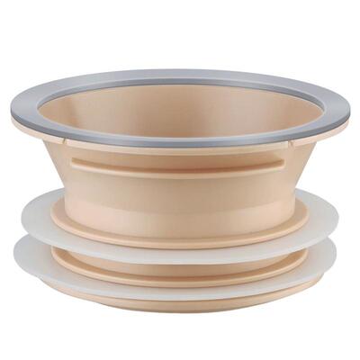 马桶法兰密封圈防臭加长垫圈底座