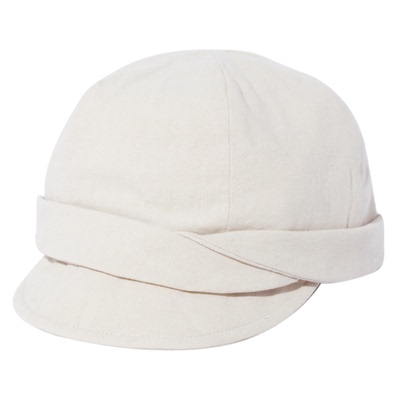 春夏亚麻文艺造型感报童帽