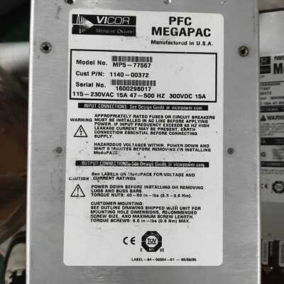 成色还可以，有点使用痕迹，VICOR PFC MEGAPAC—议价
