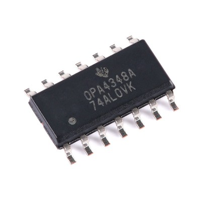 全新原装运算放大器OPA4348AIDR