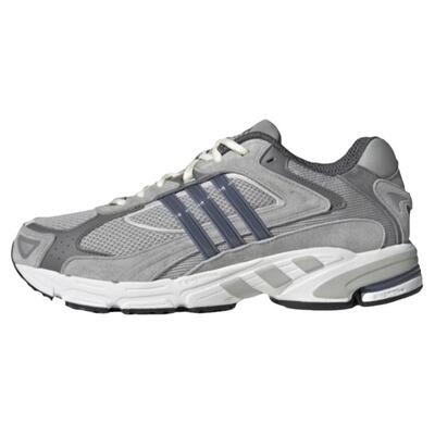 adidas男女系带网面透气运动鞋