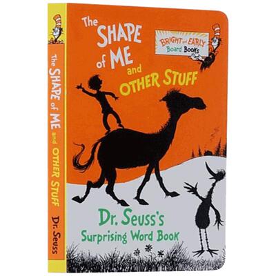 低幼适龄版绘本英文原版 The Shape of Me and Other Stuff 有趣的影子书Dr. Seuss 儿童图书正版进口启蒙英语故事辅导图画书