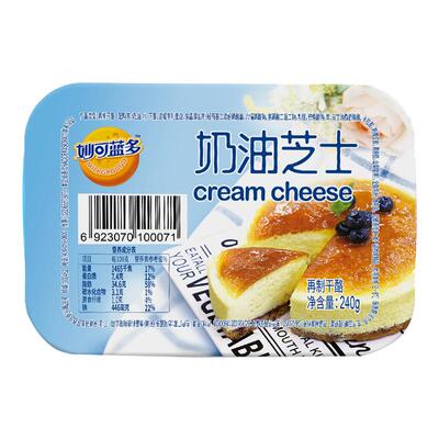 妙可蓝多芝士240g奶油奶酪块