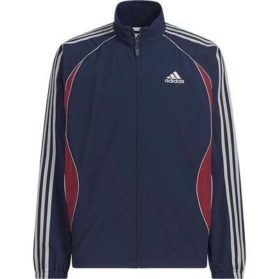 Adidas/阿迪达斯官方正品TEAMGEIST TT男士三条纹立领外套KE5847