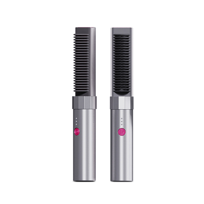 迷你无线直发梳八字刘海造型