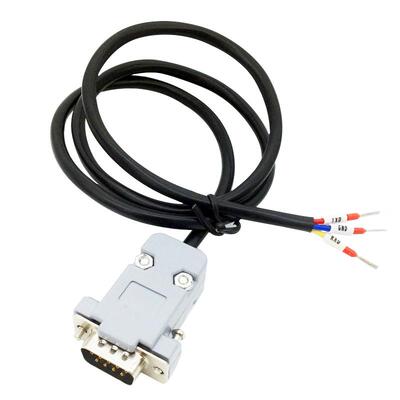 串口头db9免焊接头com转接线