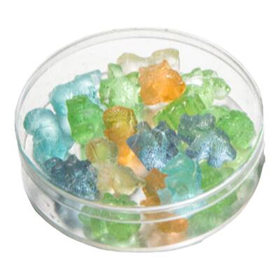 海洋小动物小恐龙水晶颗粒糖