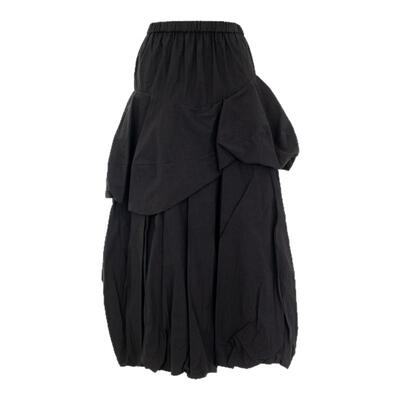 ENFOLD 女士春夏款荷叶边中长款半身裙银泰百货精品 301574