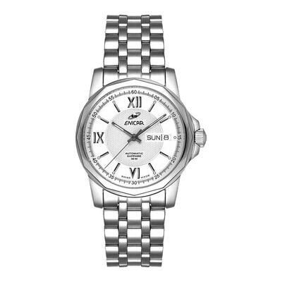 Enicar全自动机械表蓝牌男士腕表