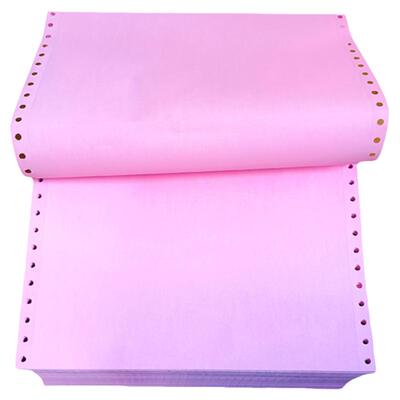 单联粉红色发票大小凭证纸加厚55