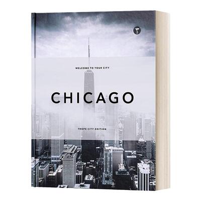 Trope 城市影像 芝加哥 英文原版 Trope Chicago Trope 精装 英文版 Sam Landers 进口英语原版书籍