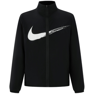 【自营】NIKE耐克男外套大勾跑步上衣梭织立领运动夹克HV0395-010