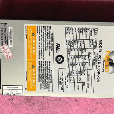 溢价-电源设备专业电源PC1U-160P-X2S.正常使用，没