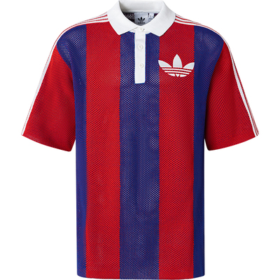 Adidas/阿迪达斯官方正品三叶草男女款针织运动短袖POLO衫JL5987
