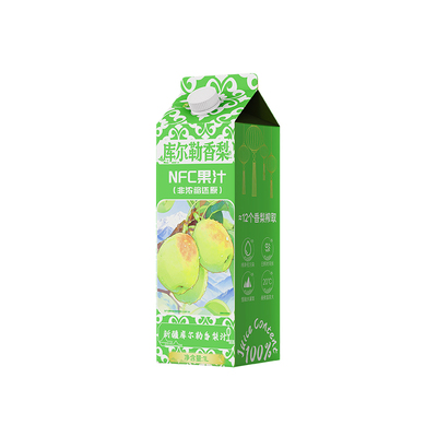 吉翔新疆苹果汁香梨汁100%NFC