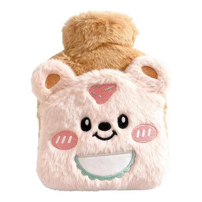 维康卡通毛绒热水袋防爆安全锁温