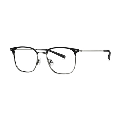 暴龙钛框复古休闲镜框配度数镜架