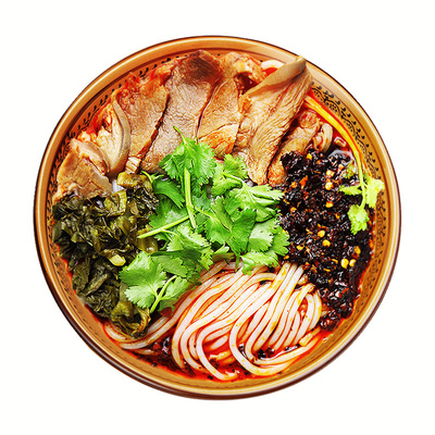 贵州特色美食小吃米线水城羊肉粉