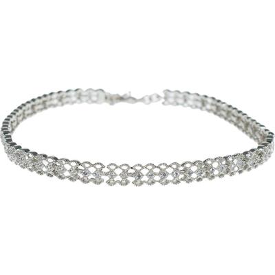 【礼物】CZ BY KENNETH JAY LANE 女锆石脚链