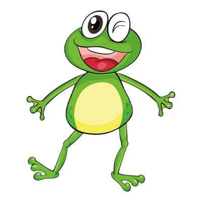 青蛙穿衣幼儿园围裙剧绘本布偶贴