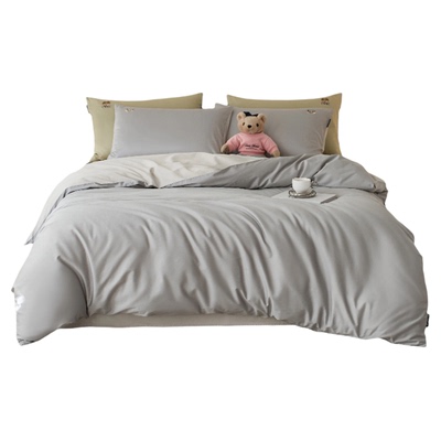 TW小熊60S长绒棉贡缎四件套