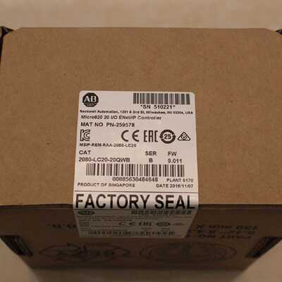 议价罗克韦尔Micro800 CPU 2080-LC3024QBB AB全新原装 2080LC302
