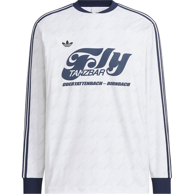 Adidas/阿迪达斯正品三叶草女士宽松足球运动透气长袖KF9612