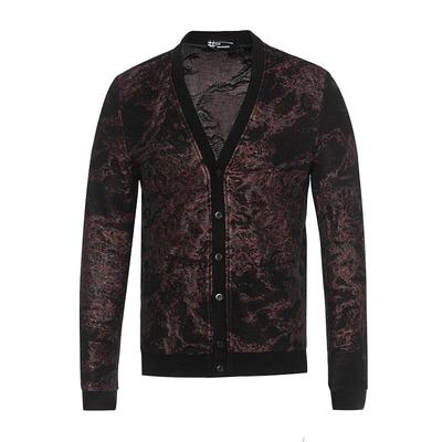 ANDREW MACKENZIE意大利男装时尚印花宽松针织衫551062142611