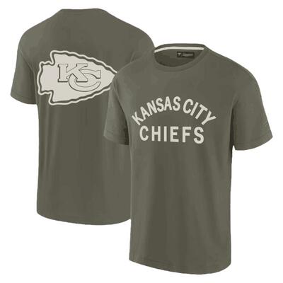 NFL橄榄球衣男夏季堪萨斯酋长Kansas City Chiefs运动宽松短袖T恤