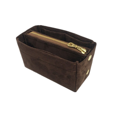 化妆包内胆轻中国收纳纯色包撑