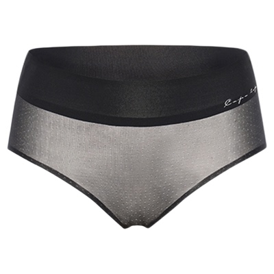 「LA」百分舒适丨静感系列*冰丝无痕细纱面膜裤透气中腰速干内裤