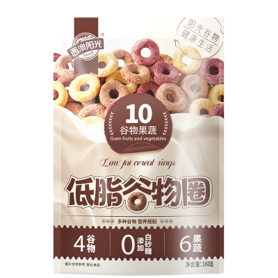 西麦低脂谷物圈开袋即食
