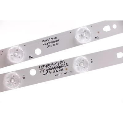 鲁至适用海尔LE48F3000W LE48B510X LED48U3000灯条LED48D7/D8-01