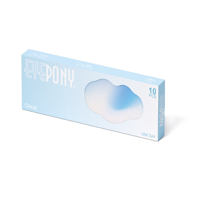 EYEPONY美瞳云系列日抛10片浮云悠悠云朵懒懒彩色近视隐形眼镜