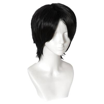 剑崎一真假面骑士剑黑色短发假发