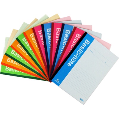 得力b5软面抄60页笔记本