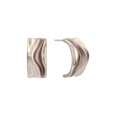 SHINE萱子时髦极简金属耳钉