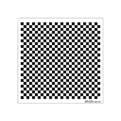 高精度菲林片标定板定制机器视觉棋盘格透明方格测试卡畸变校正